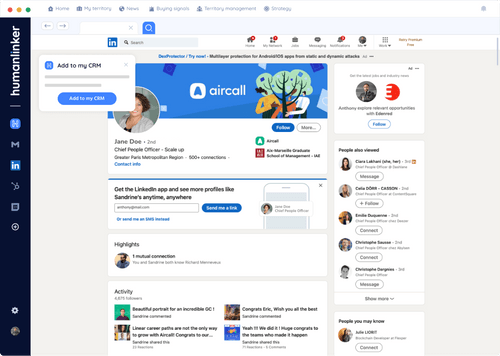 Humanlinker | Hyper-personalization at scale